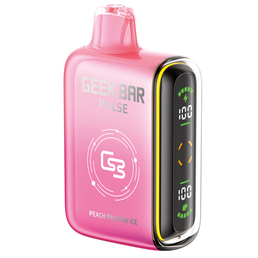 GEEK BAR Pulse 9000 - Peach Passion Ice – Juiceontheloose
